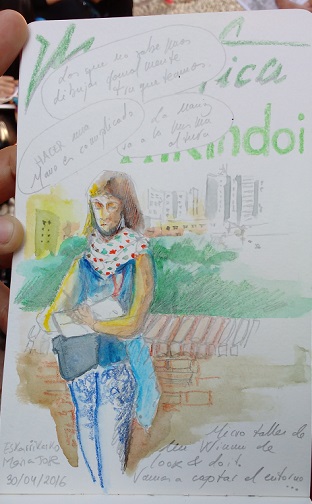Serie: Cuadernos viaje – La Vaca Mariela